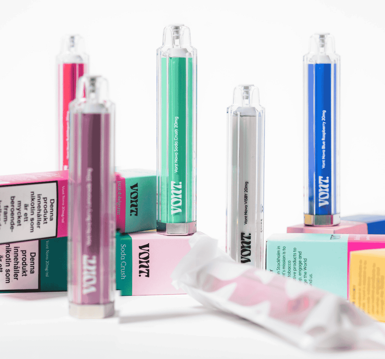 Utforska vårt utbud av vapes & nikotinprodukter | VONT